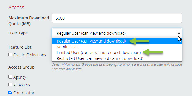 Managing DAM Contributors – Simpleview Knowledgebase