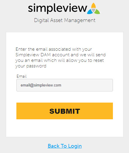 Logging Into Your Simpleview DAM Account – Simpleview Knowledgebase